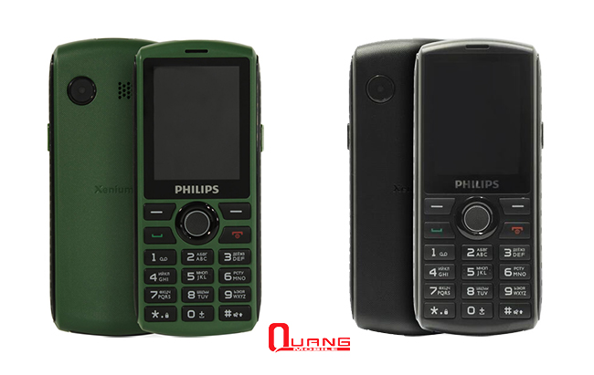 Philips E218 Xách Tay Nga, Pin Trâu chờ 5 Tháng
